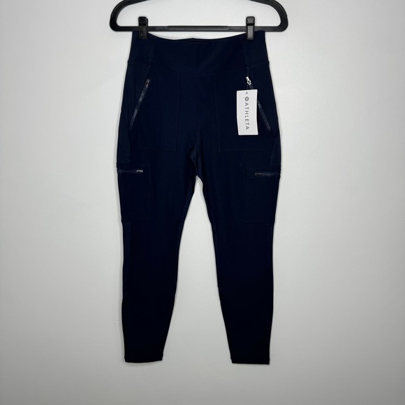 Athleta | Pants & Jumpsuits | Nwt Athleta Headlights Hybrid Cargo Tight ...